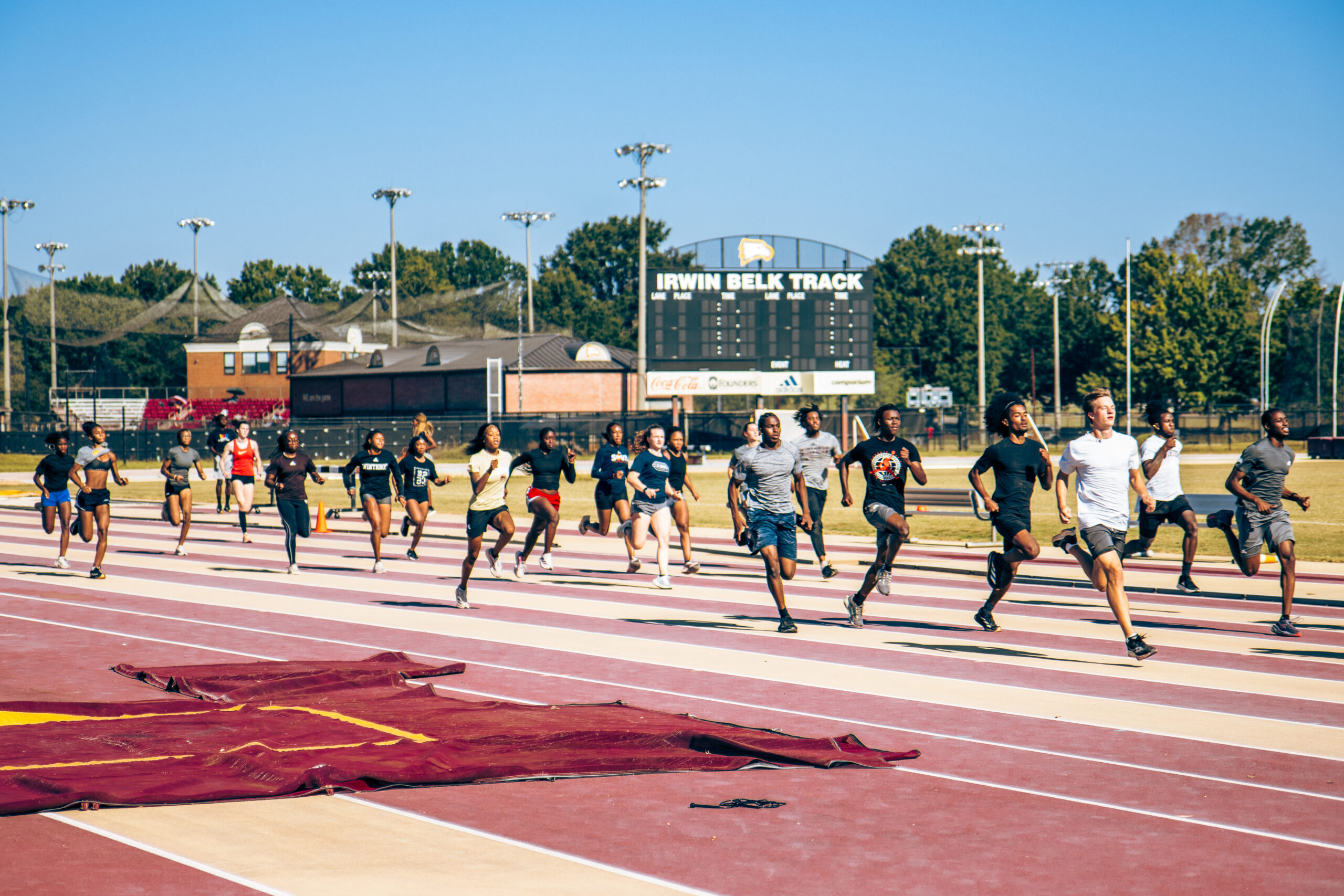 Newly Hired Head Track and Field Coach Brings a New Attitude to The Program